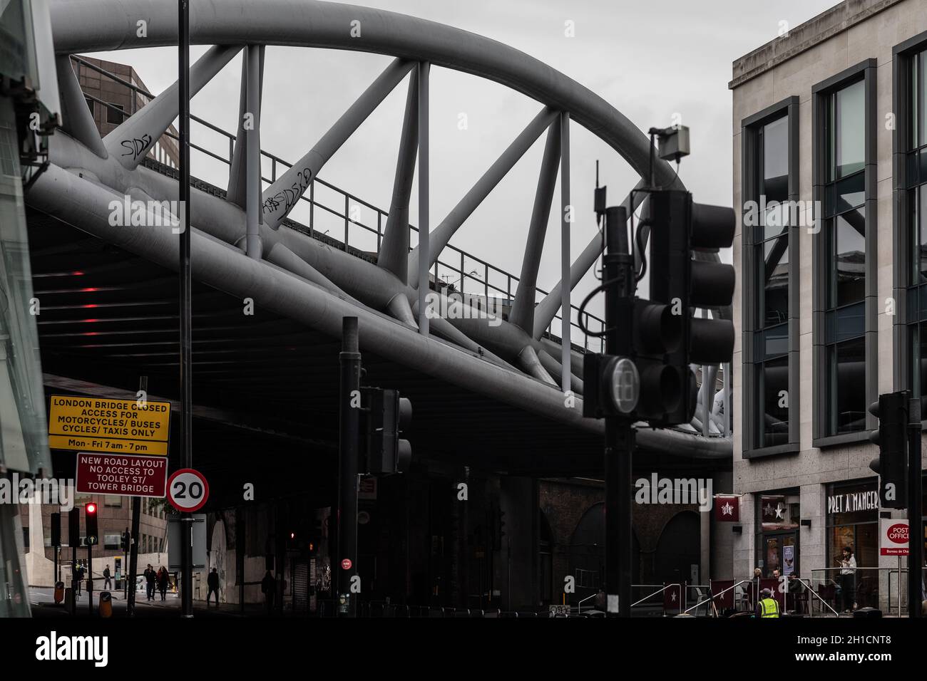 London Bridge and Borough Market Stock Photo - Alamy
