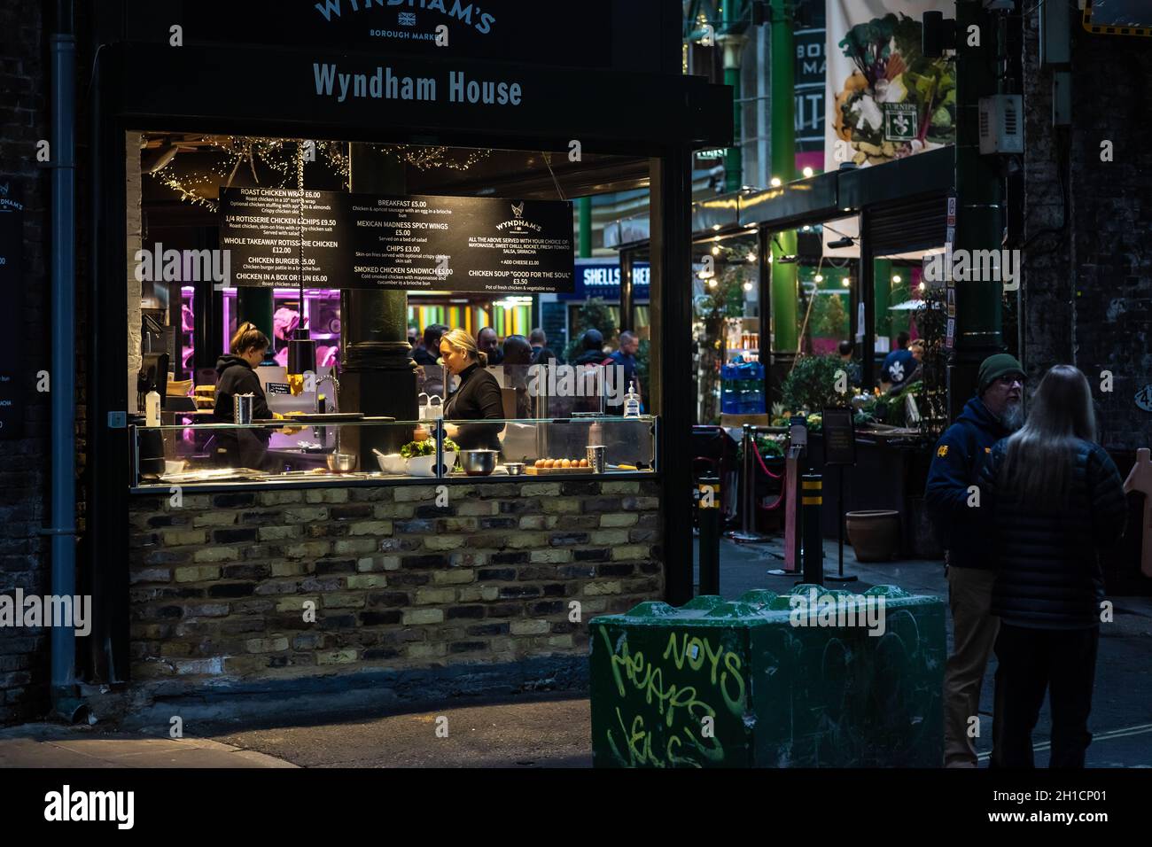 London Bridge and Borough Market Stock Photo - Alamy