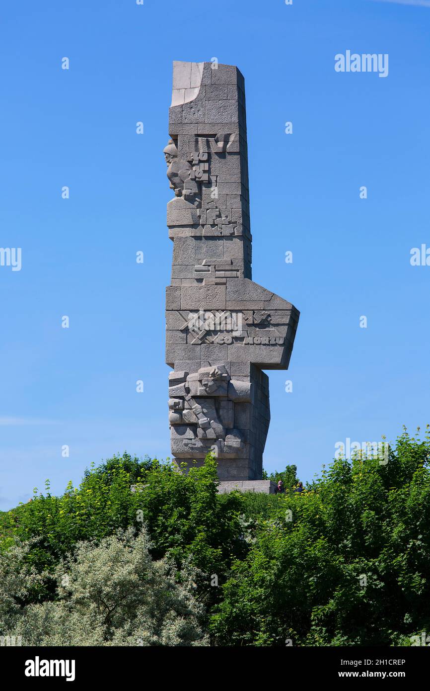 Gdansk westerplatte hi-res stock photography and images - Alamy