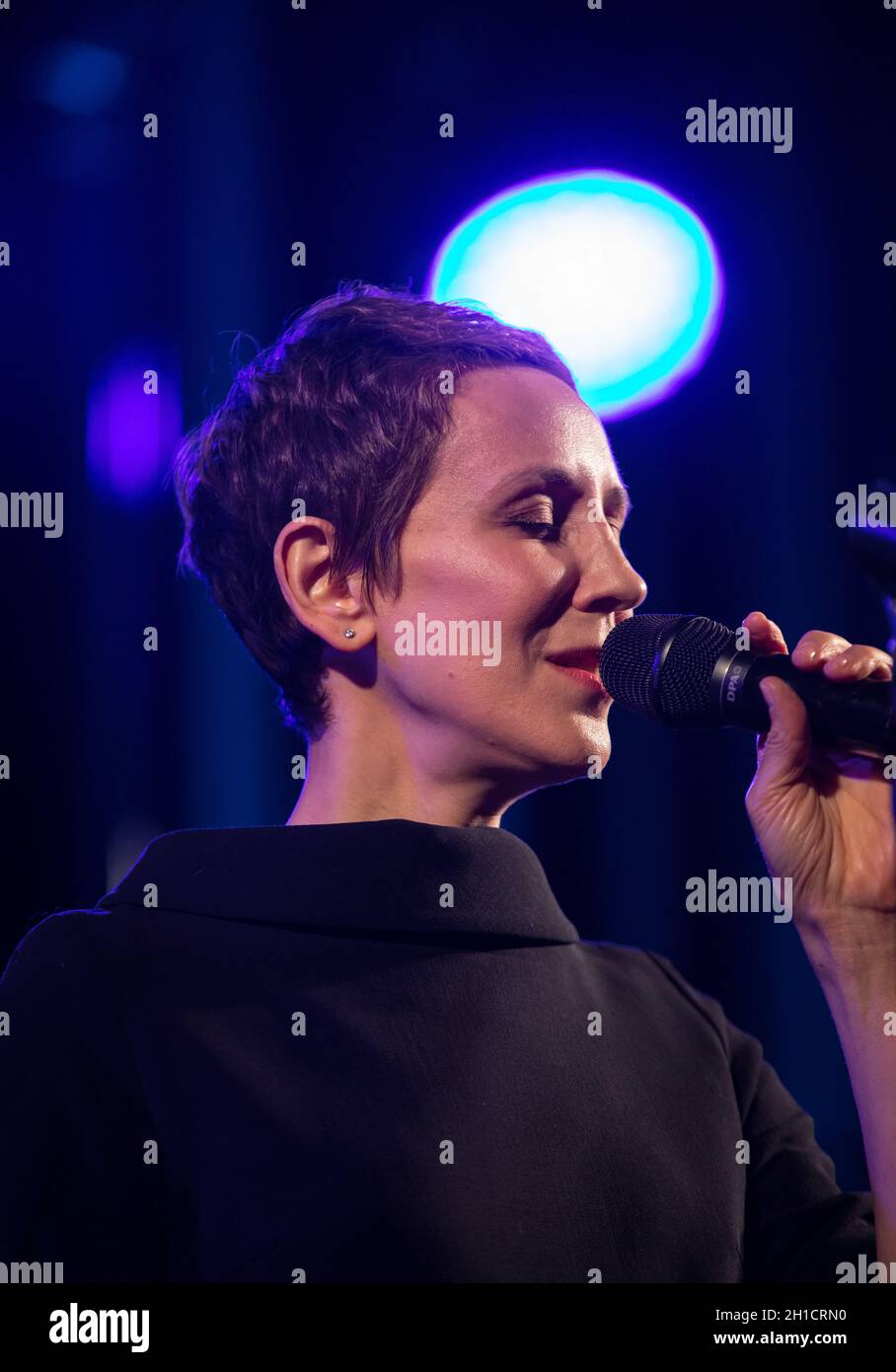 Cracow, Poland - April 26, 2018: The performance of the American jazz ...