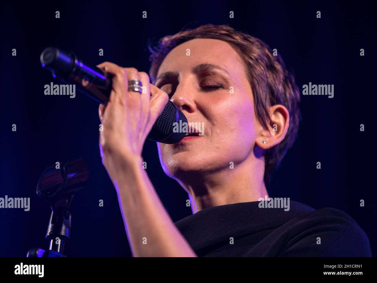 Cracow, Poland - April 26, 2018: The performance of the American jazz ...