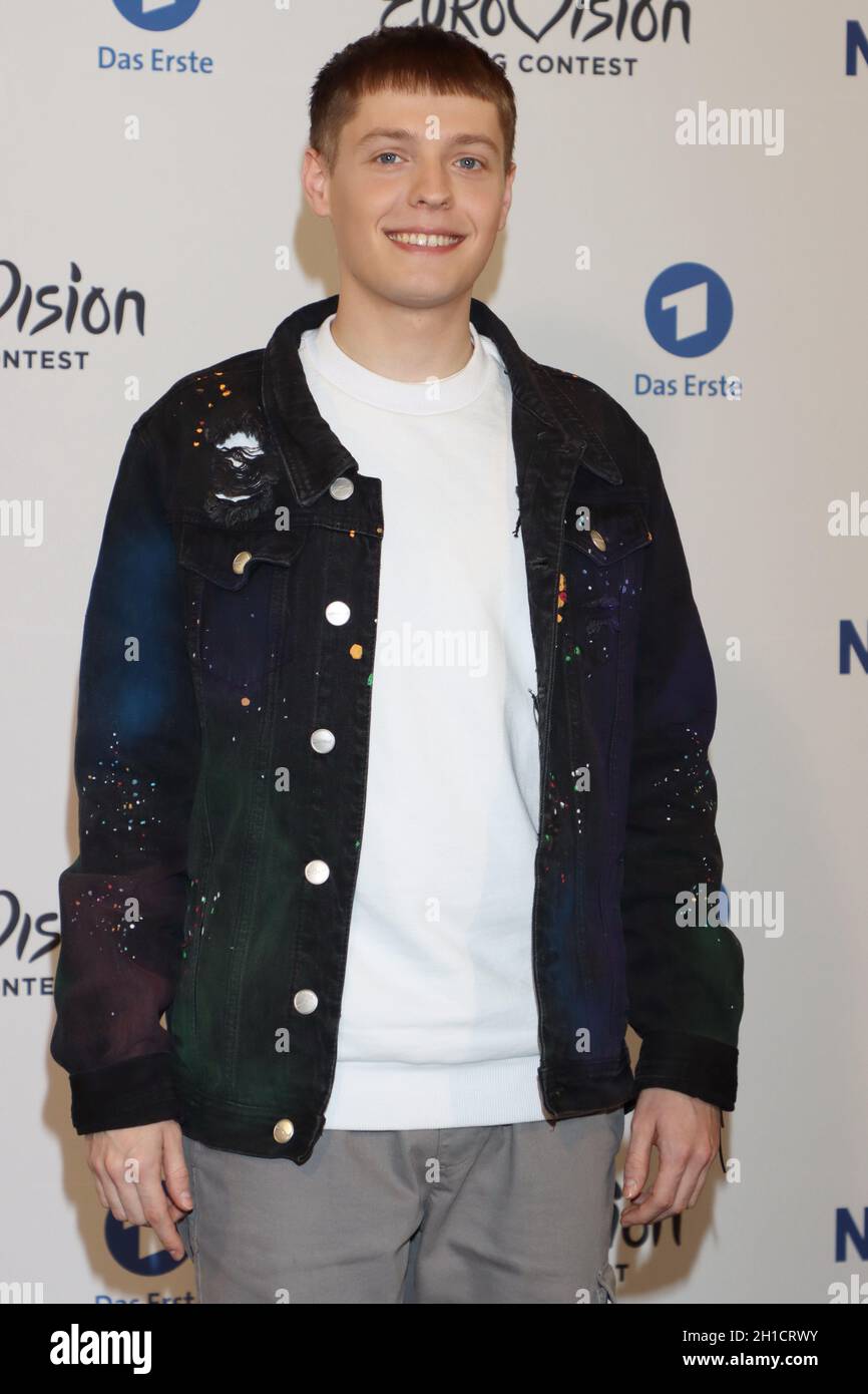 Benjamin Dolic, ESC Praesentation, Hamburg, 27.02.2020 Stock Photo - Alamy