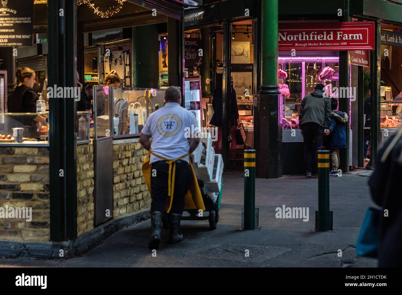 London Bridge and Borough Market Stock Photo - Alamy