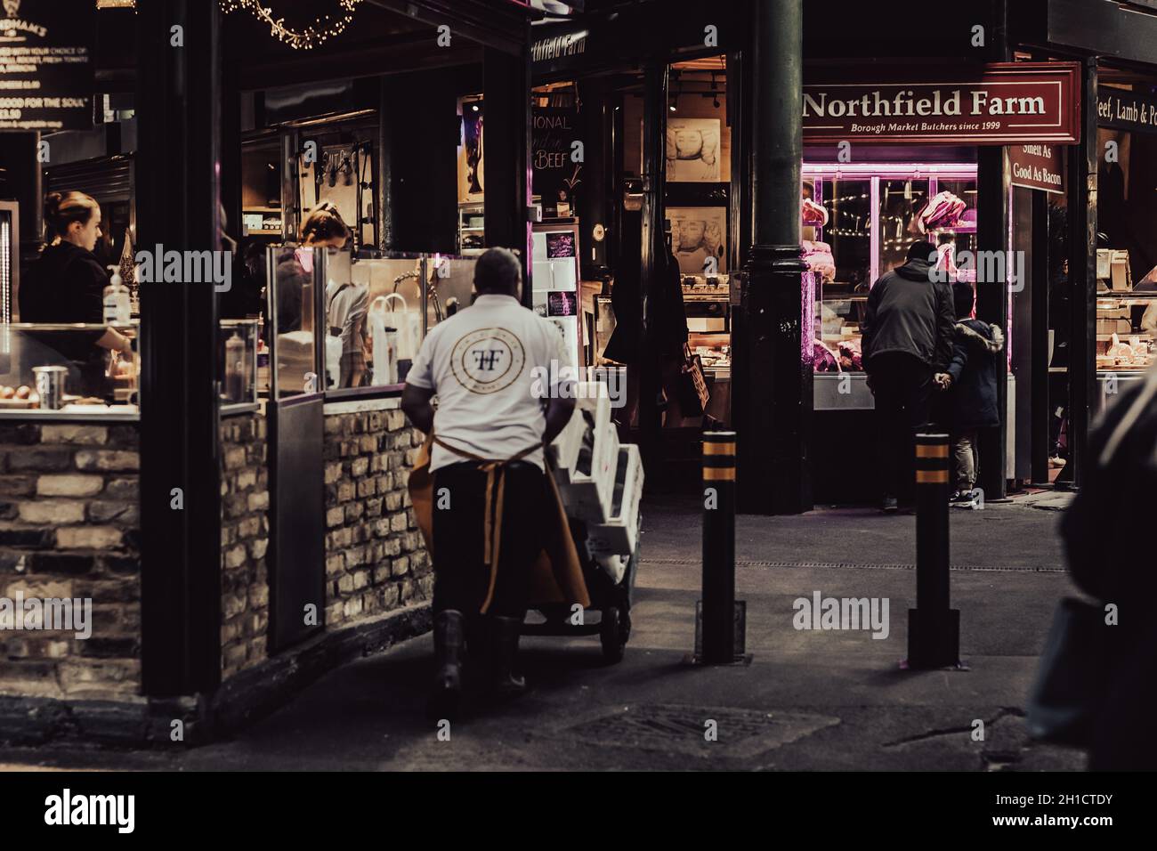 London Bridge and Borough Market Stock Photo - Alamy