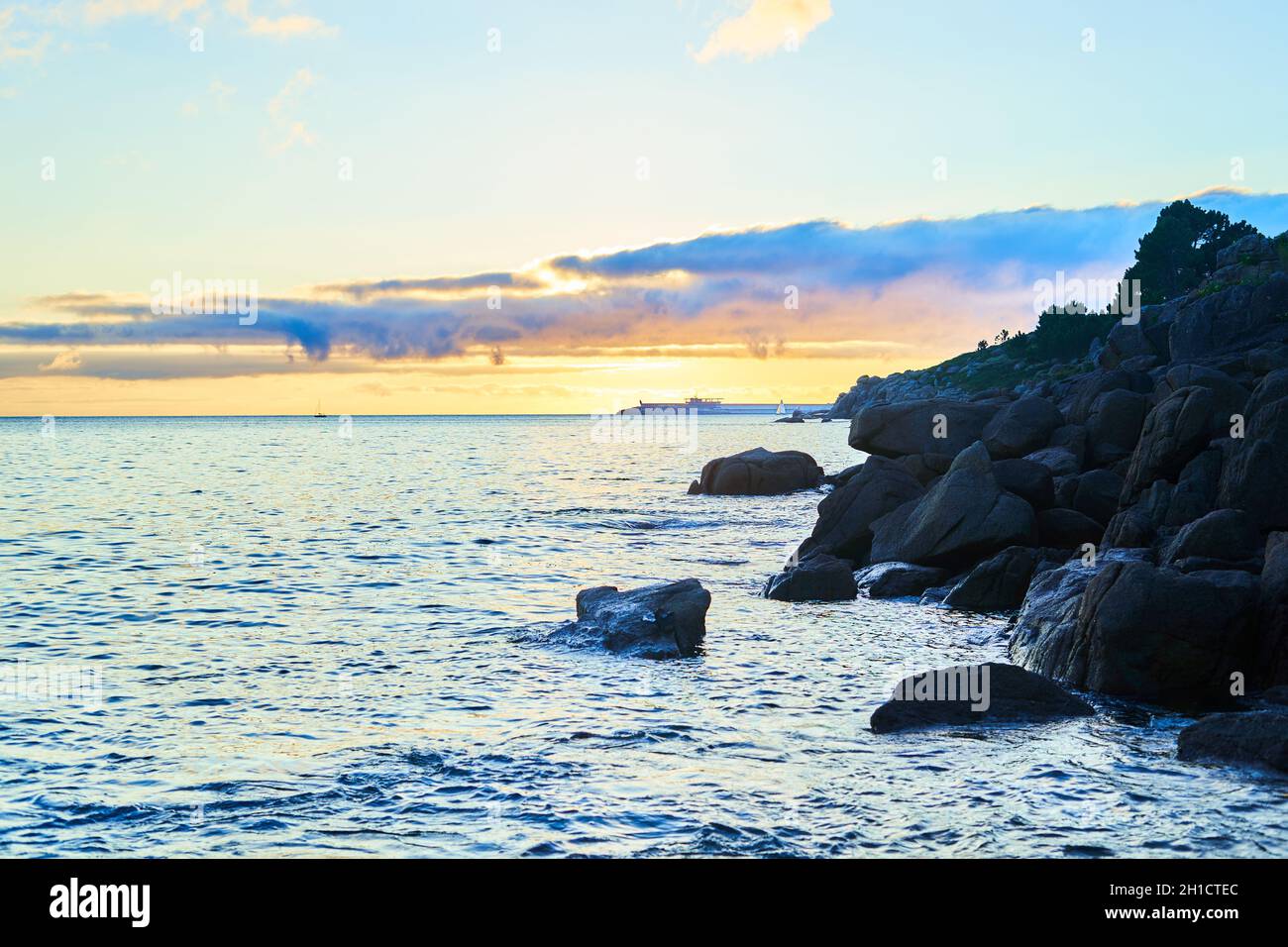 Beach near the sea Stock Photo - Alamy
