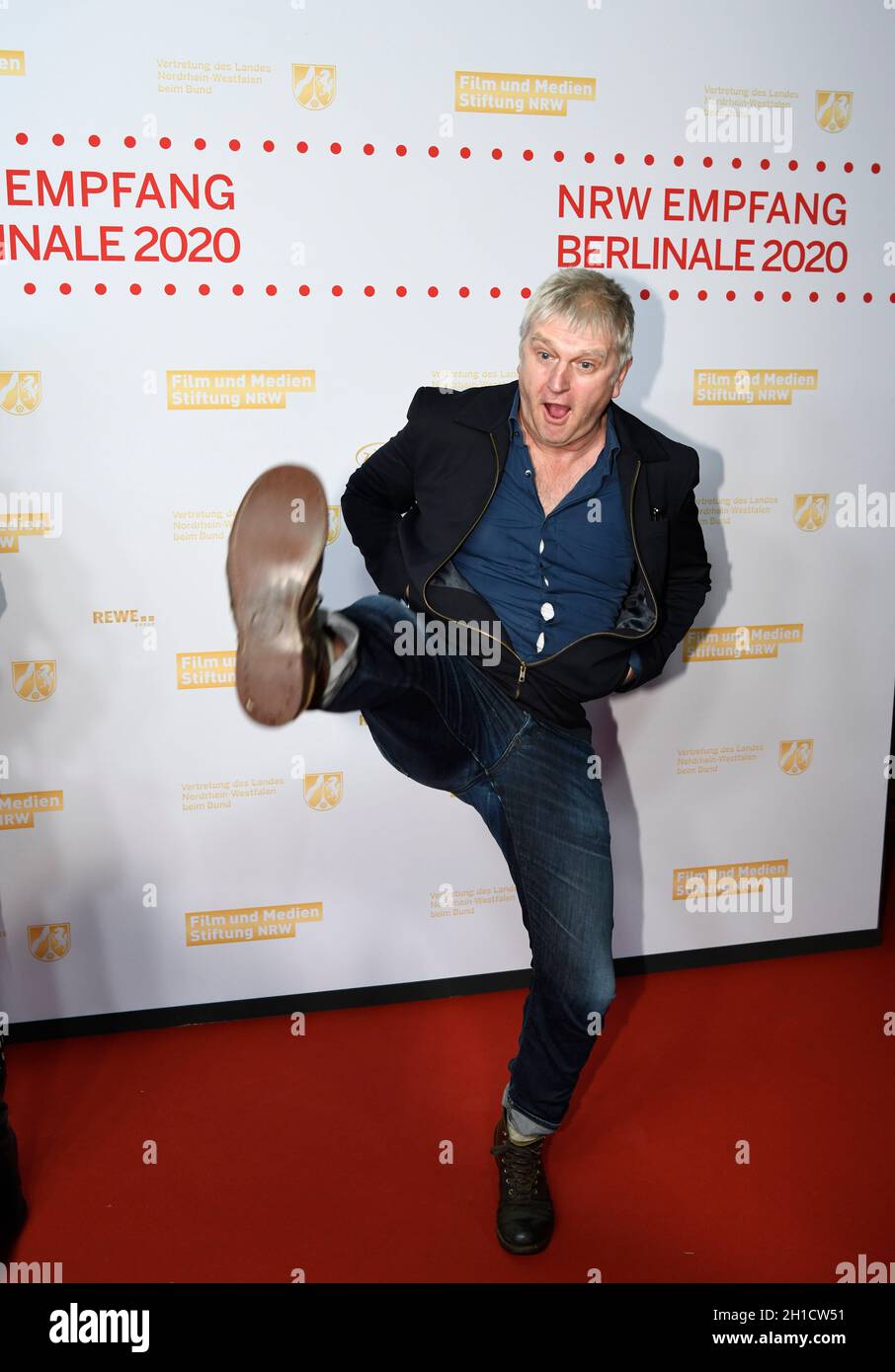 Detlev Buck attends the red carpet at the reception of north rhine westphalia during the 70 ...