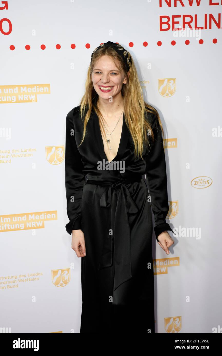 Lilith Stangenberg attends the red carpet at the reception of north ...