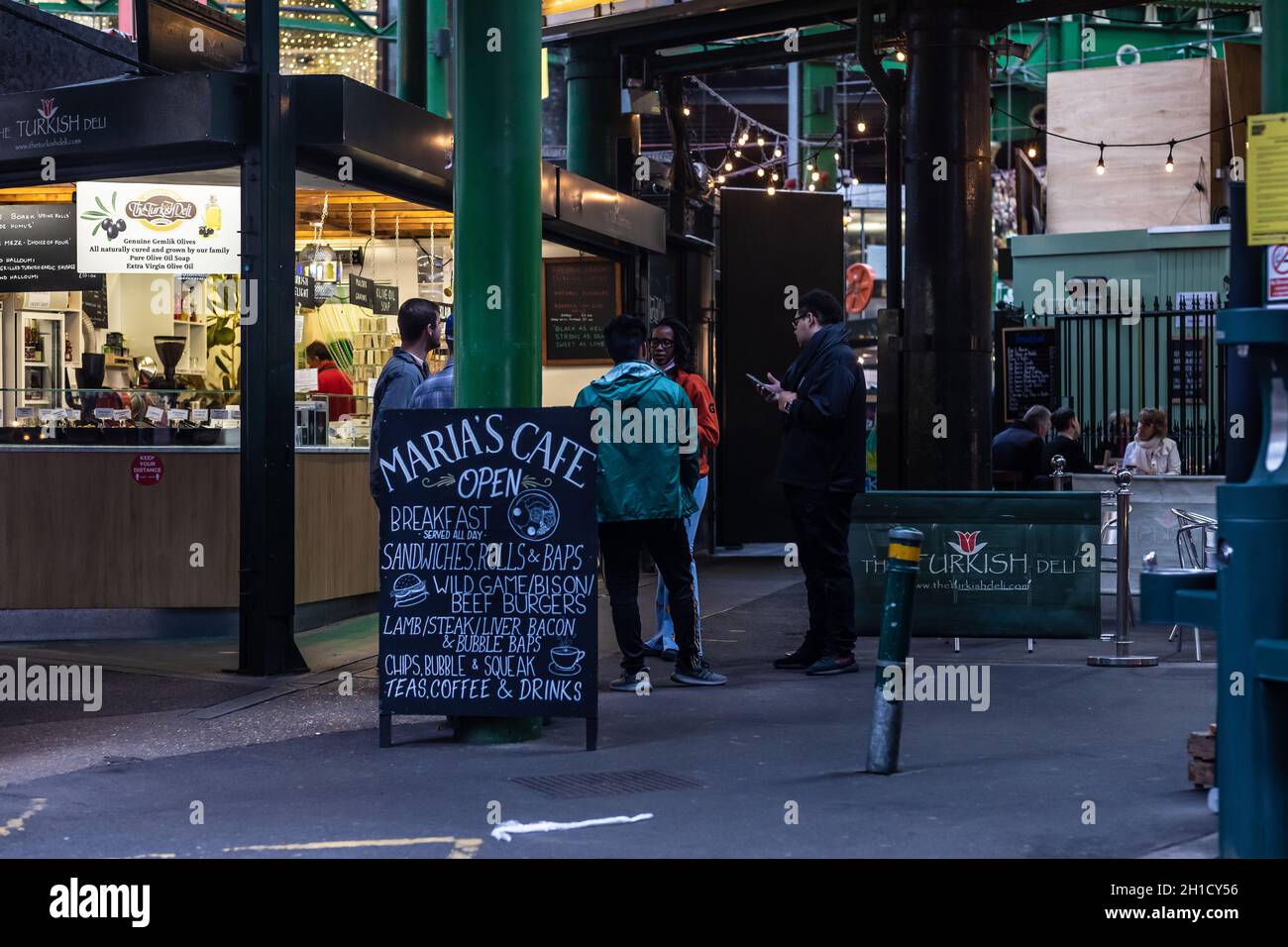 London Bridge and Borough Market Stock Photo - Alamy