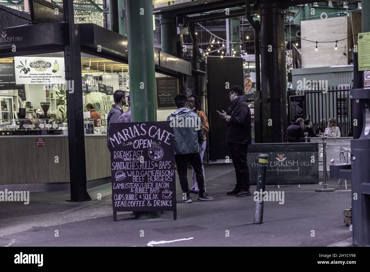 London Bridge and Borough Market Stock Photo - Alamy