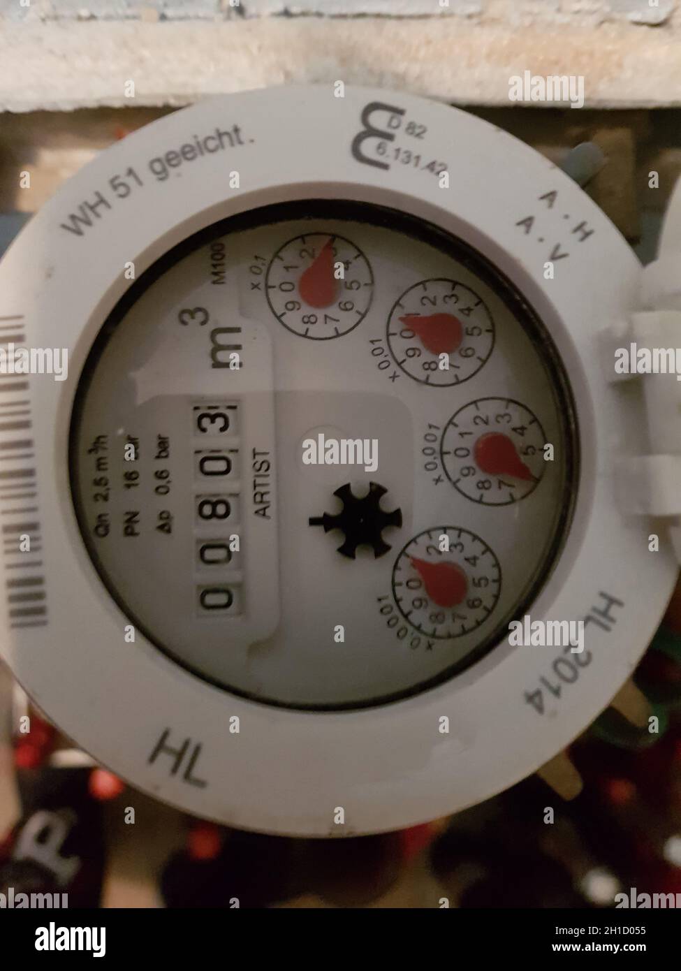 Old water meter hi-res stock photography and images - Alamy