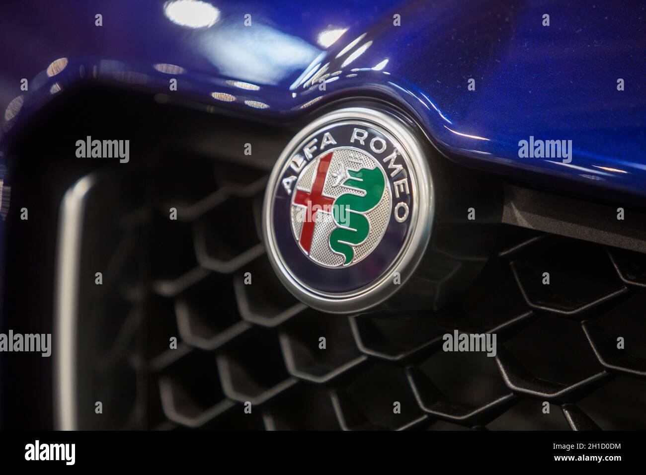 Bucharest, Romania - October 23, 2019: Illustrative editorial close up ...