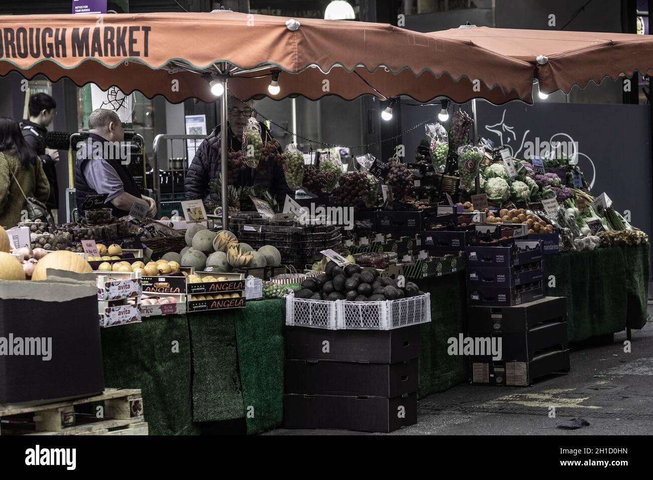 London Bridge and Borough Market Stock Photo - Alamy