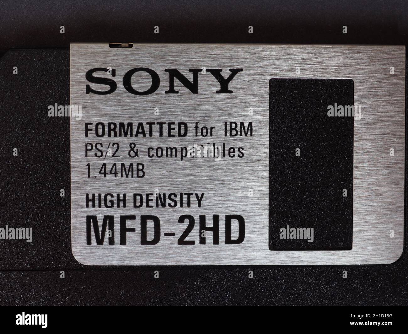 TOKYO, JAPAN - CIRCA MARCH 2020: Sony magnetic diskette for personal ...