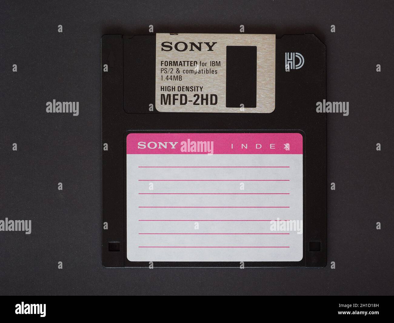 TOKYO, JAPAN - CIRCA MARCH 2020: Sony magnetic diskette for personal ...