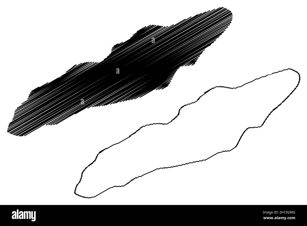 Majuli district (Assam State, Republic of India) map vector ...