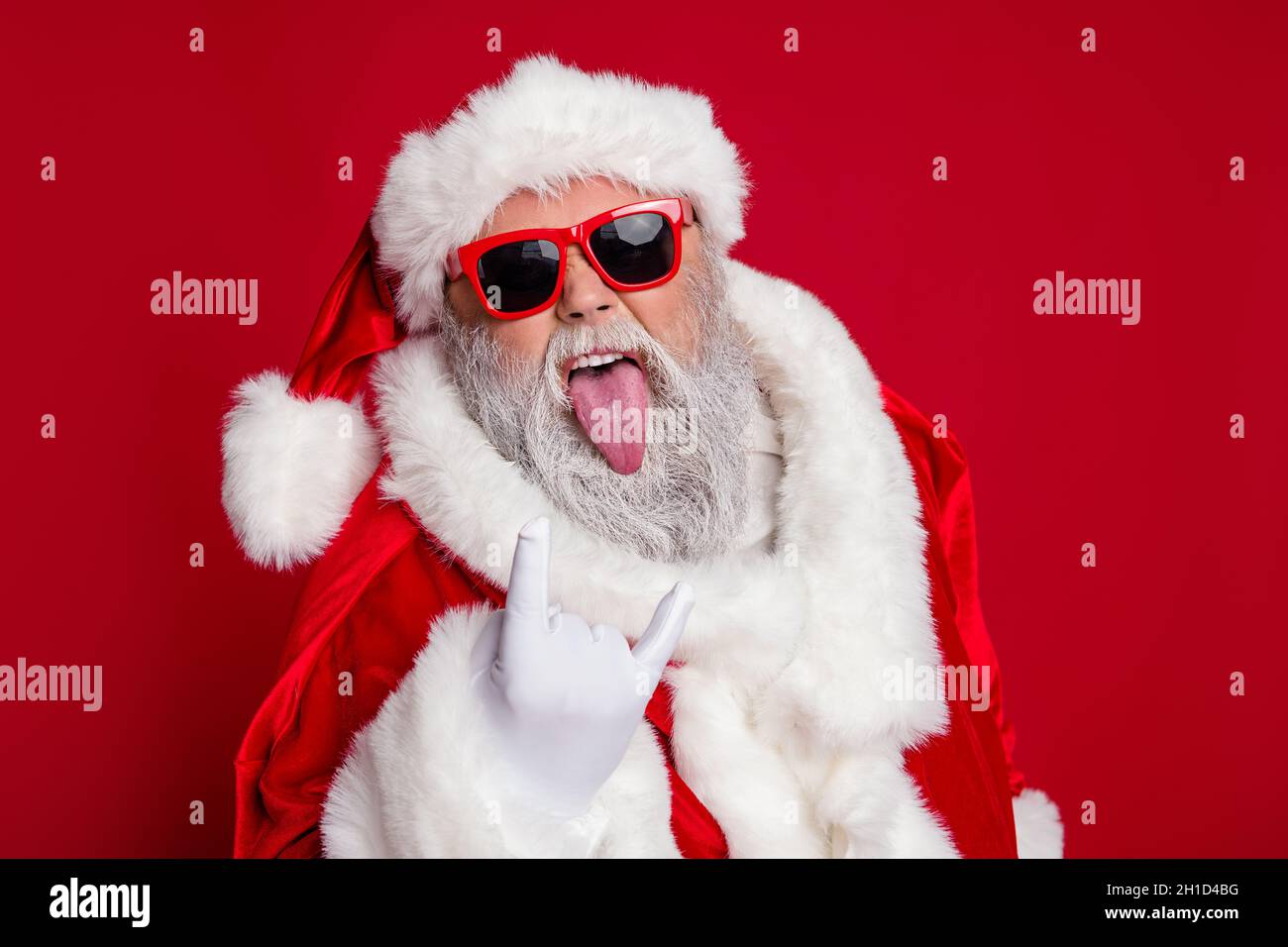 Punk Lucha Santa Christmas