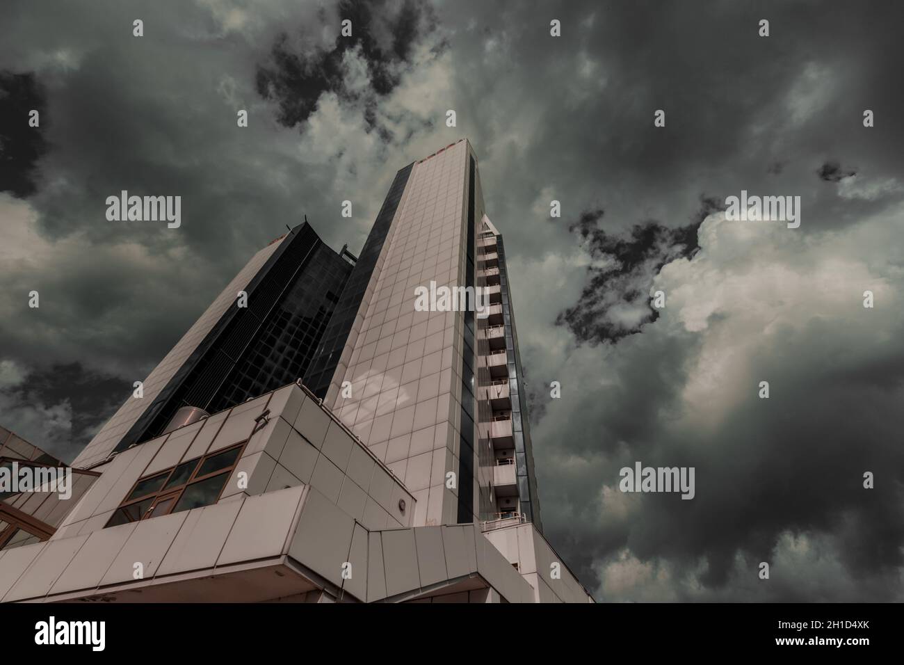 Odessa, Ukraine. September 18, 2021 - multi-storey hotel in Odessa ...