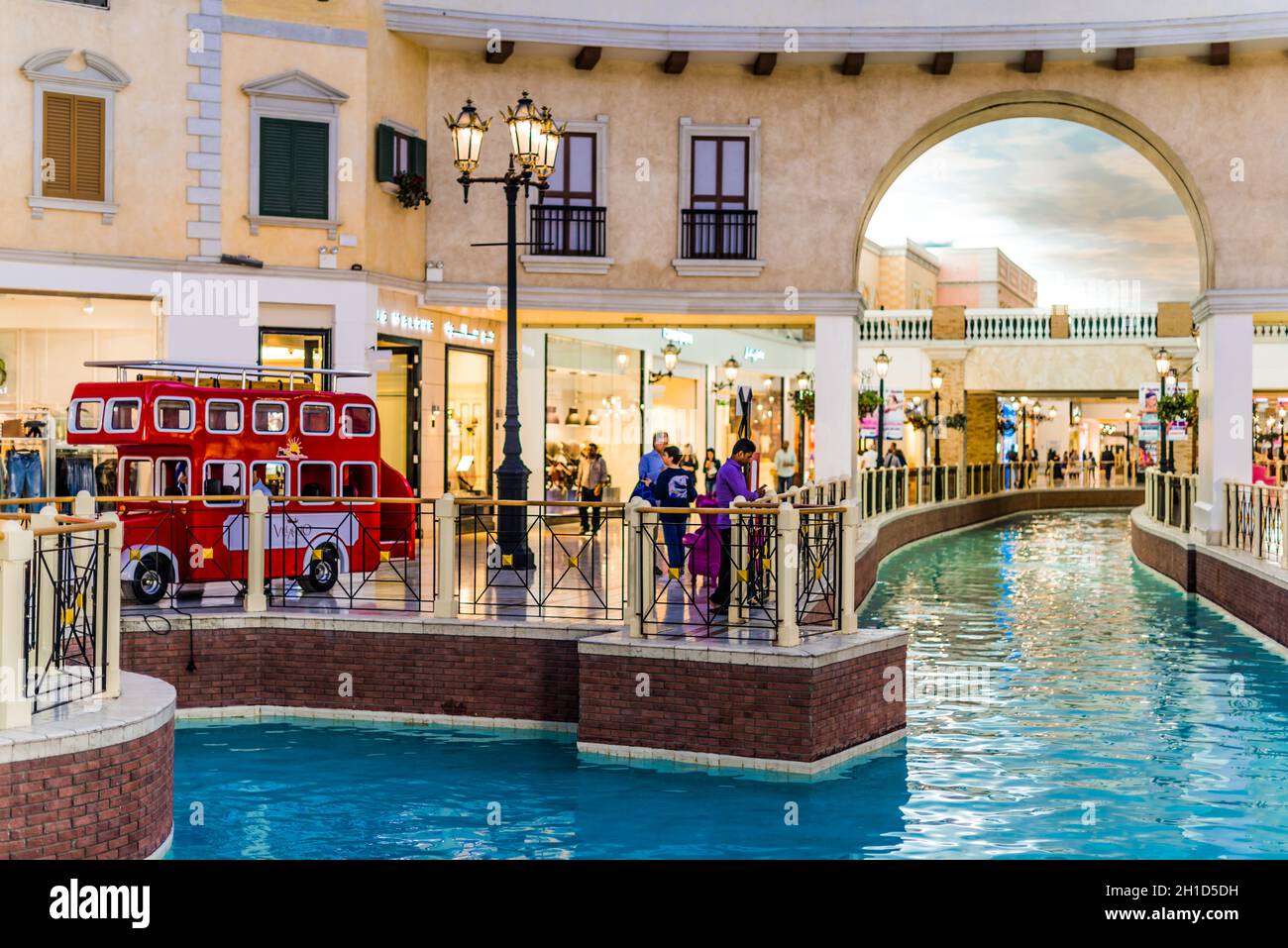 Villaggio shopping mall in doha hi-res stock photography and images - Alamy