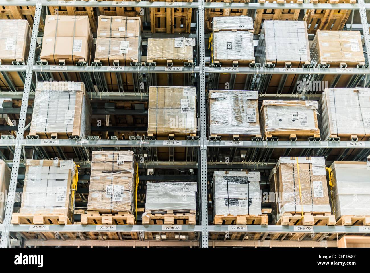 SINGAPORE - MAR 6, 2020: Interior of IKEA warehouse in Singapore Stock ...