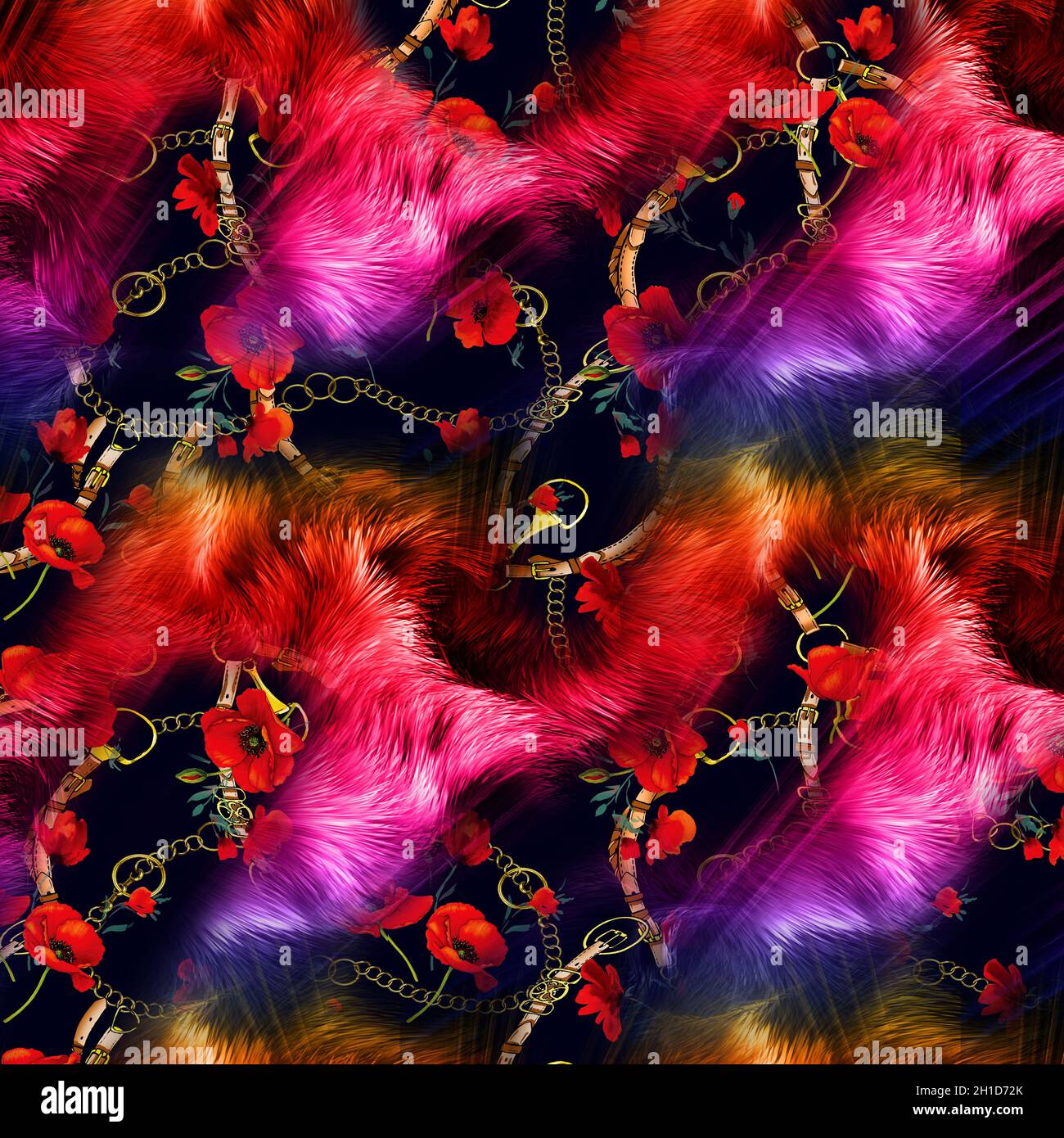 Botanical composition abstract background for amazing fabric background ...