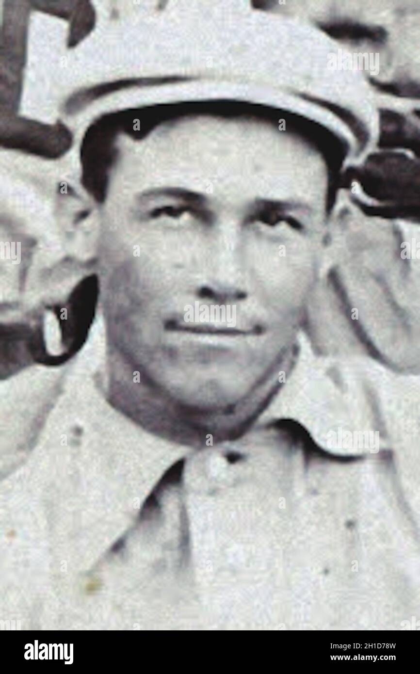 Major League Baseball player Charlie Buelow Date 1899 Stock Photo - Alamy