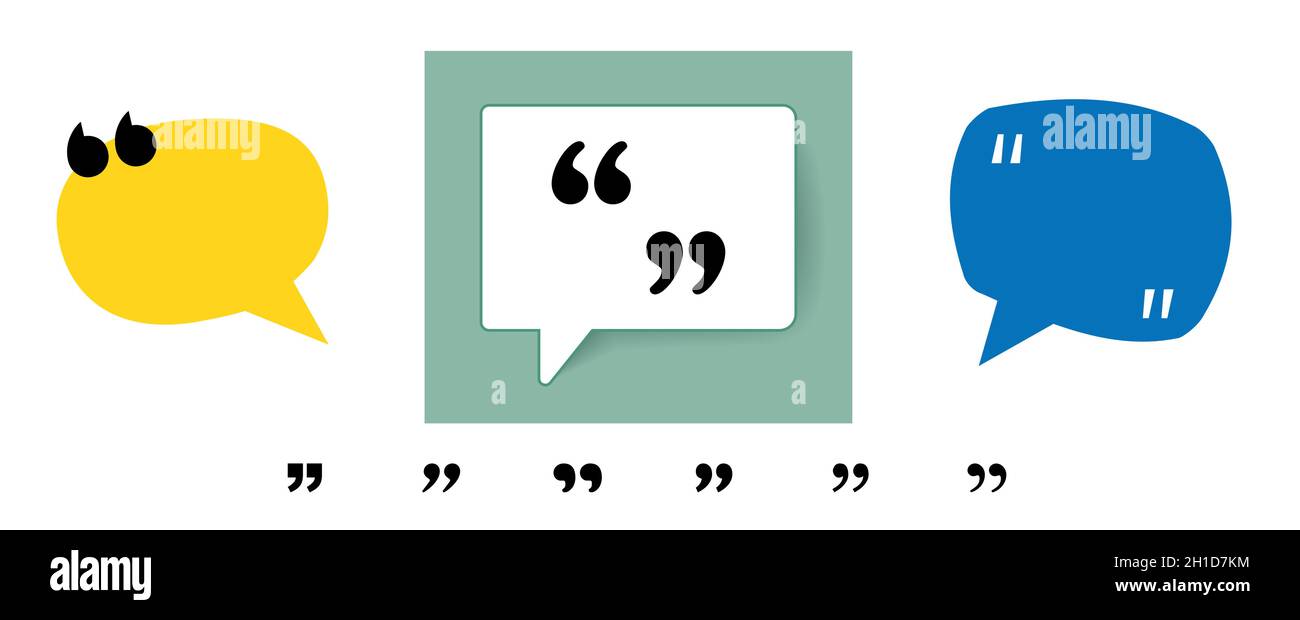 Quotation marks hi-res stock photography and images - Alamy