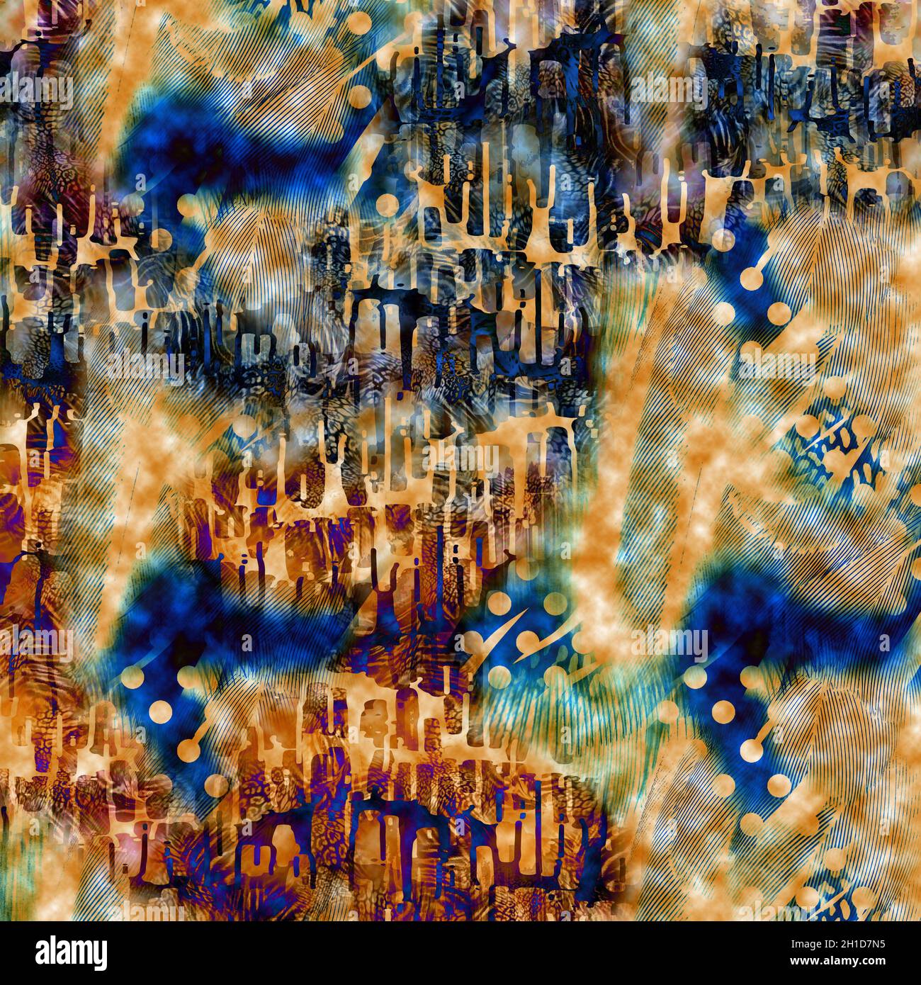 Botanical composition abstract background for amazing fabric background ...