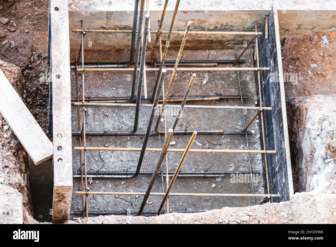 Concrete Foundation Forms High Resolution Stock Photography and Images ...