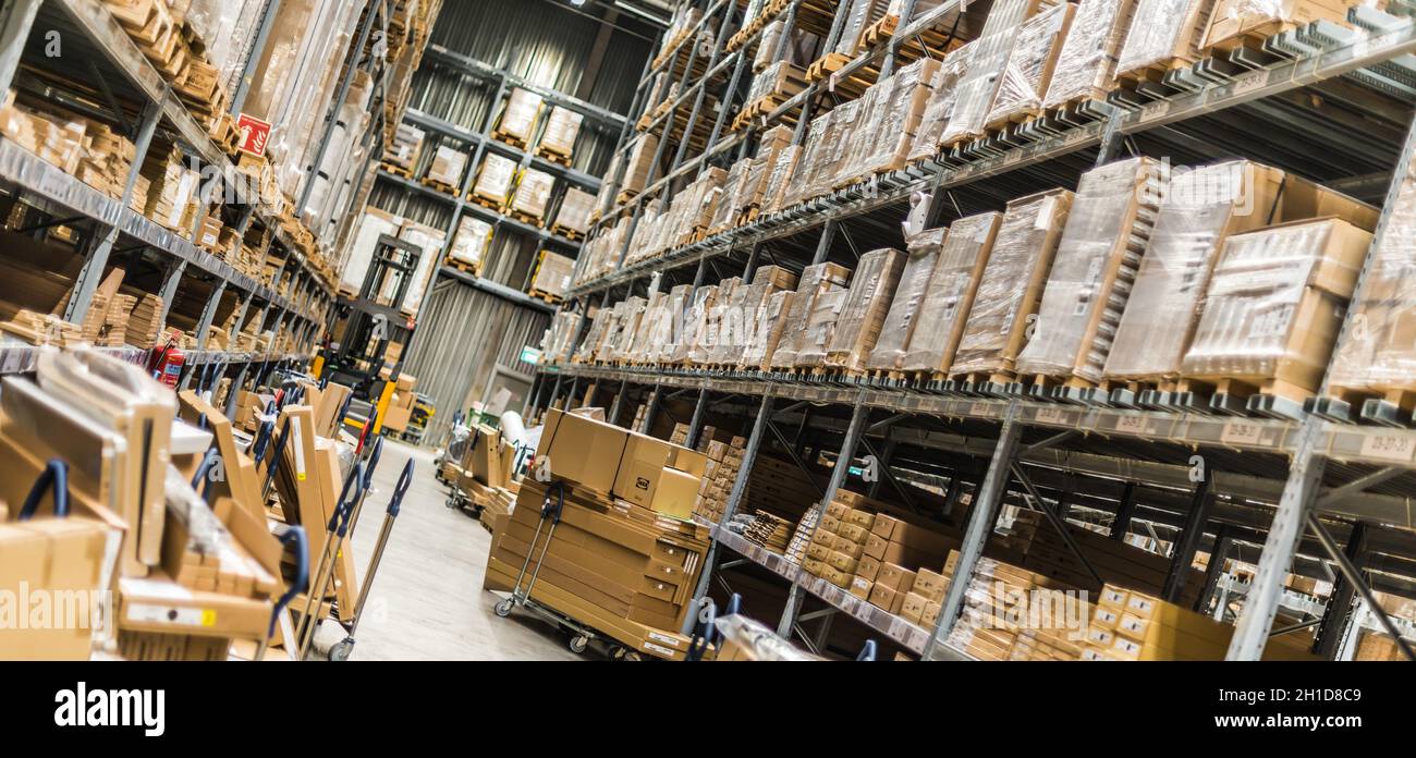 SINGAPORE - MAR 6, 2020: Interior of IKEA warehouse in Singapore Stock ...