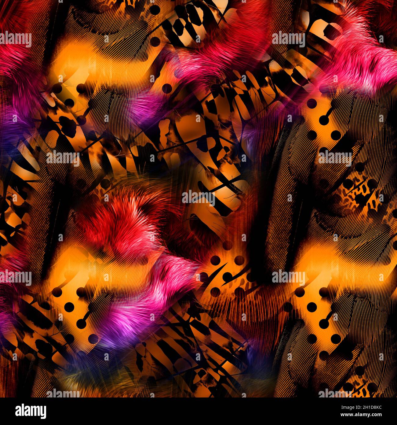 Botanical composition abstract background for amazing fabric background ...