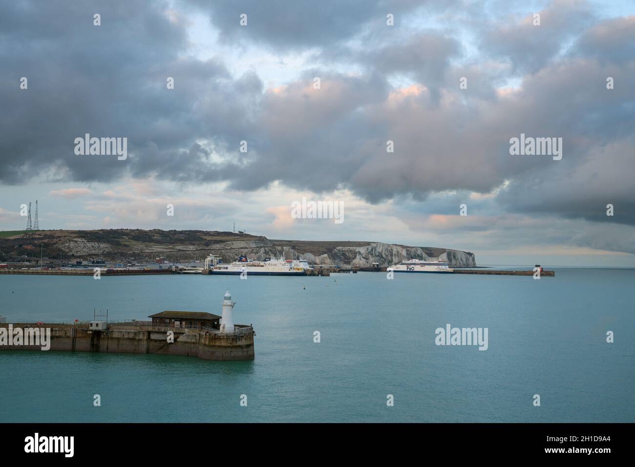 White cliffs of dover sunset hi-res stock photography and images - Alamy