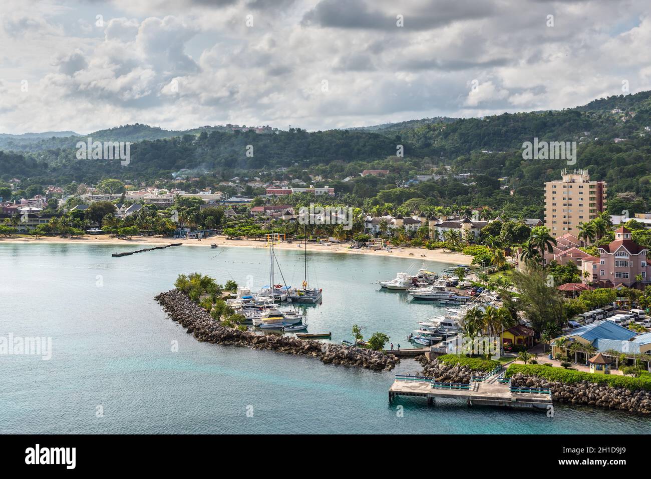 Panoramic view ocho rios resort hi-res stock photography and images - Alamy