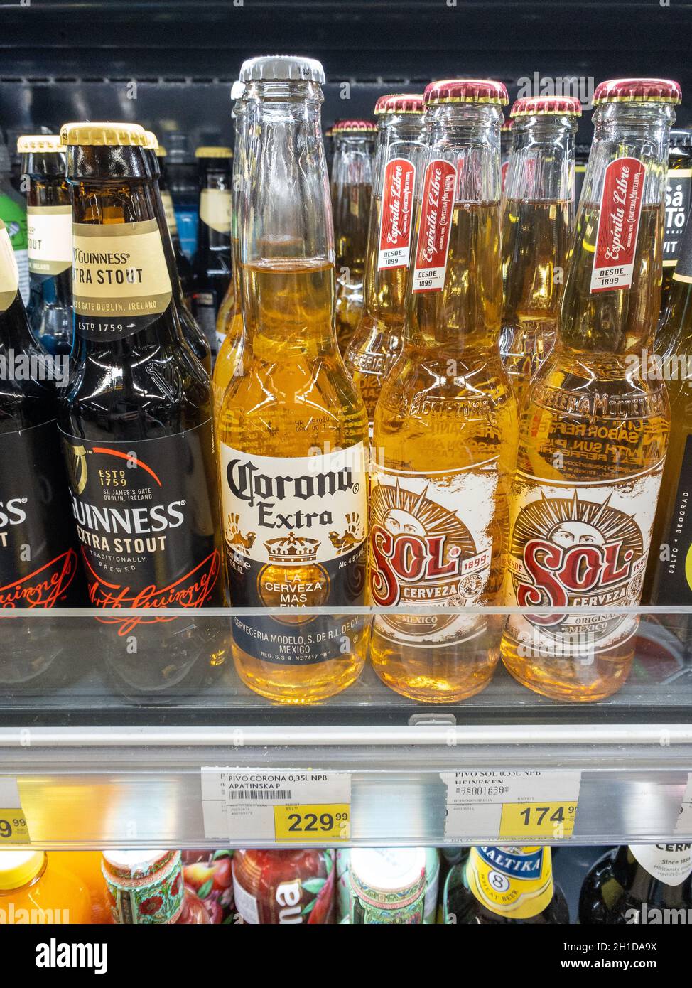 Corona beer bottle hi-res stock photography and images - Alamy