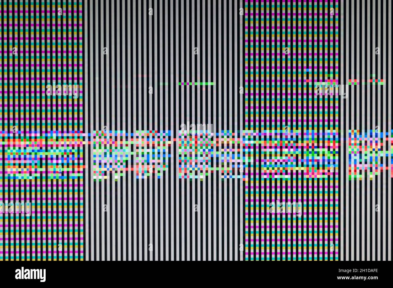 Abstract background of a digital glitch Stock Photo - Alamy