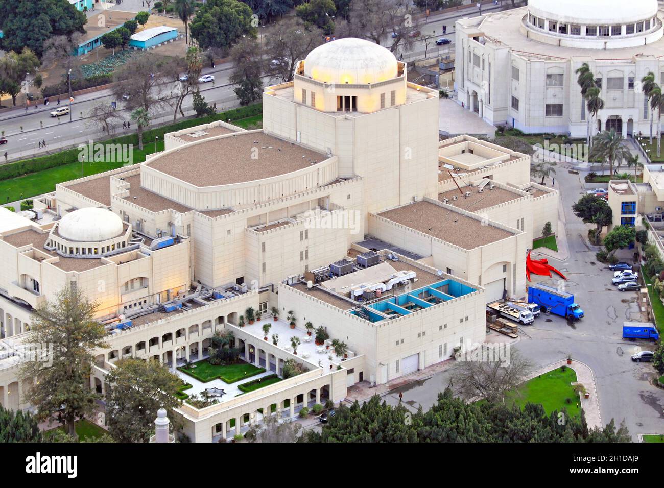 CAIRO, EGYPT - FEBRUARY 25: Egypt Opera House in Cairo on FEBRUARY 25 ...