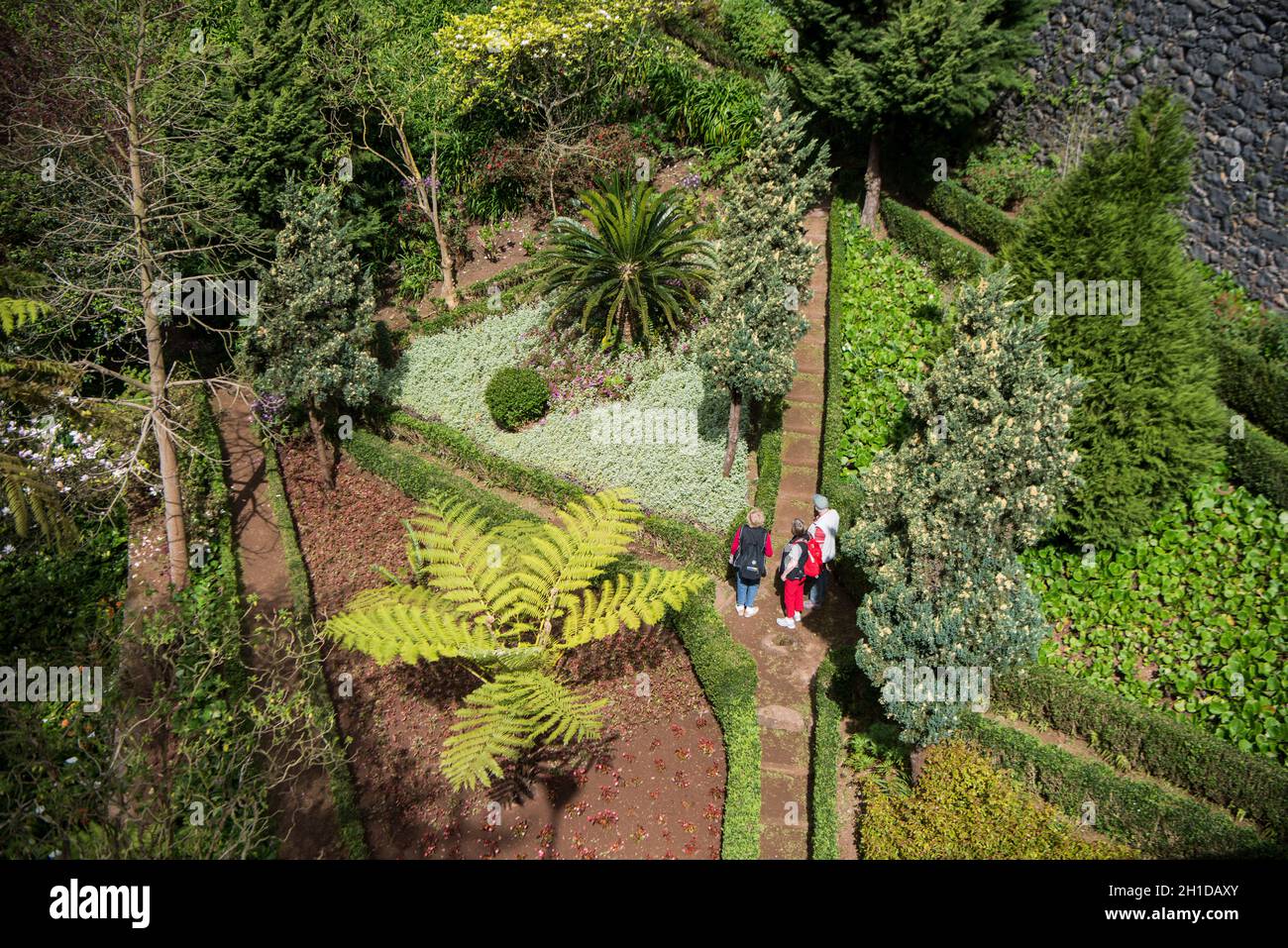 the Parque Municipal do Monte in the town of Monte north the city ...