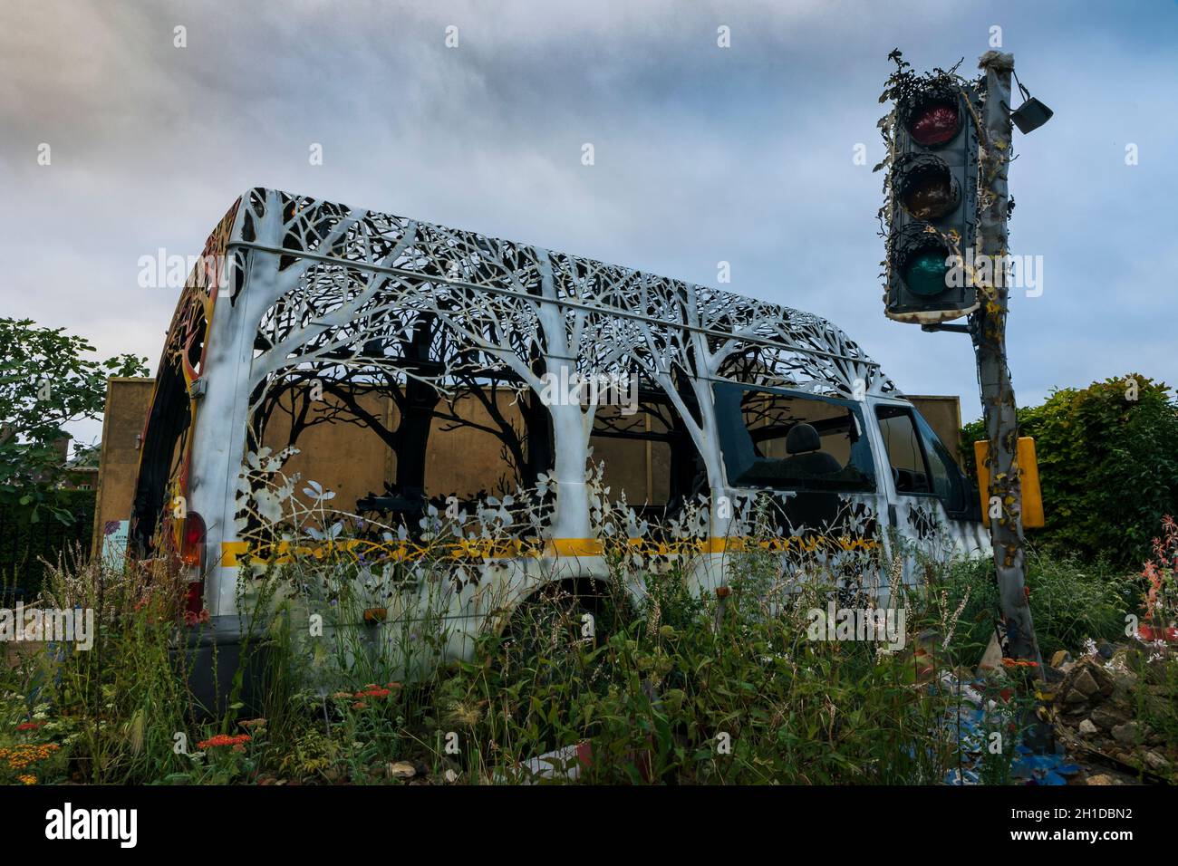 Delays Expected, by Dan Rawlings, exhibited by Saatchi Gallery. Van ...