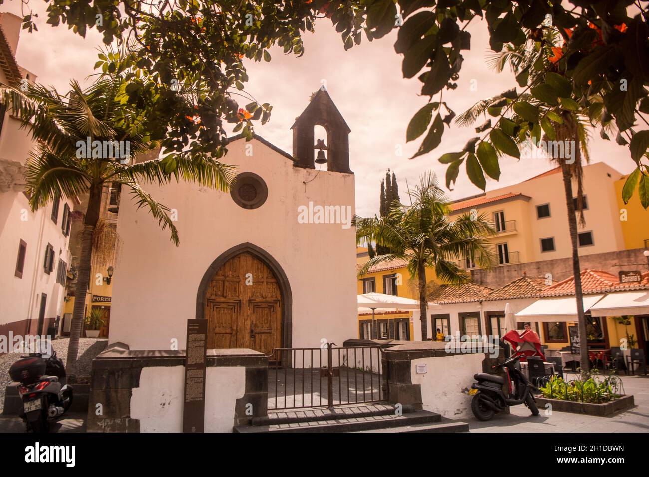 the capela do corpo santo in the old town of zona Velha in the old city ...