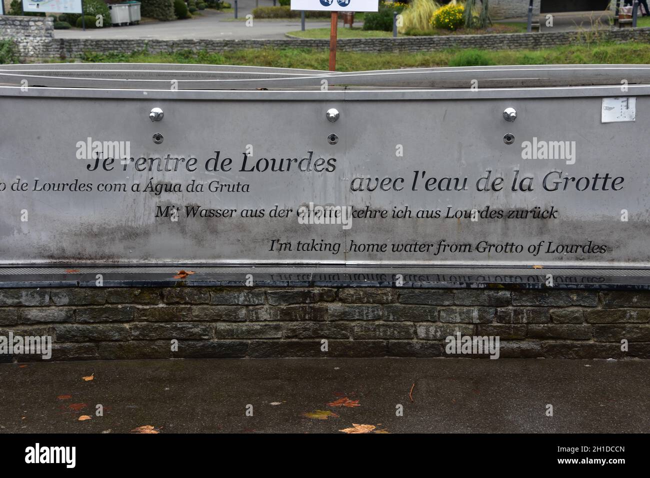 Lourdes water fountain hi-res stock photography and images - Alamy