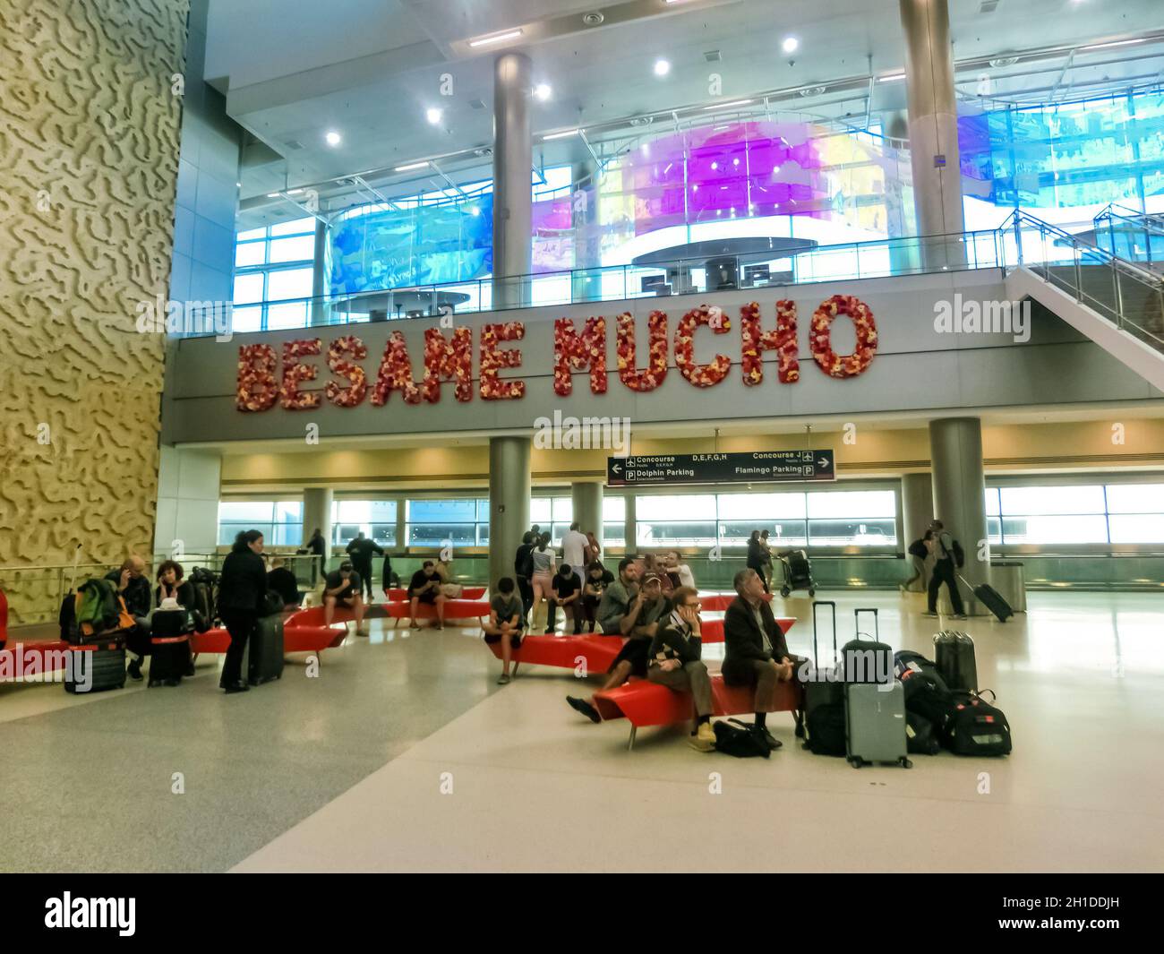 Miami international airport mia inside hi-res stock photography and ...