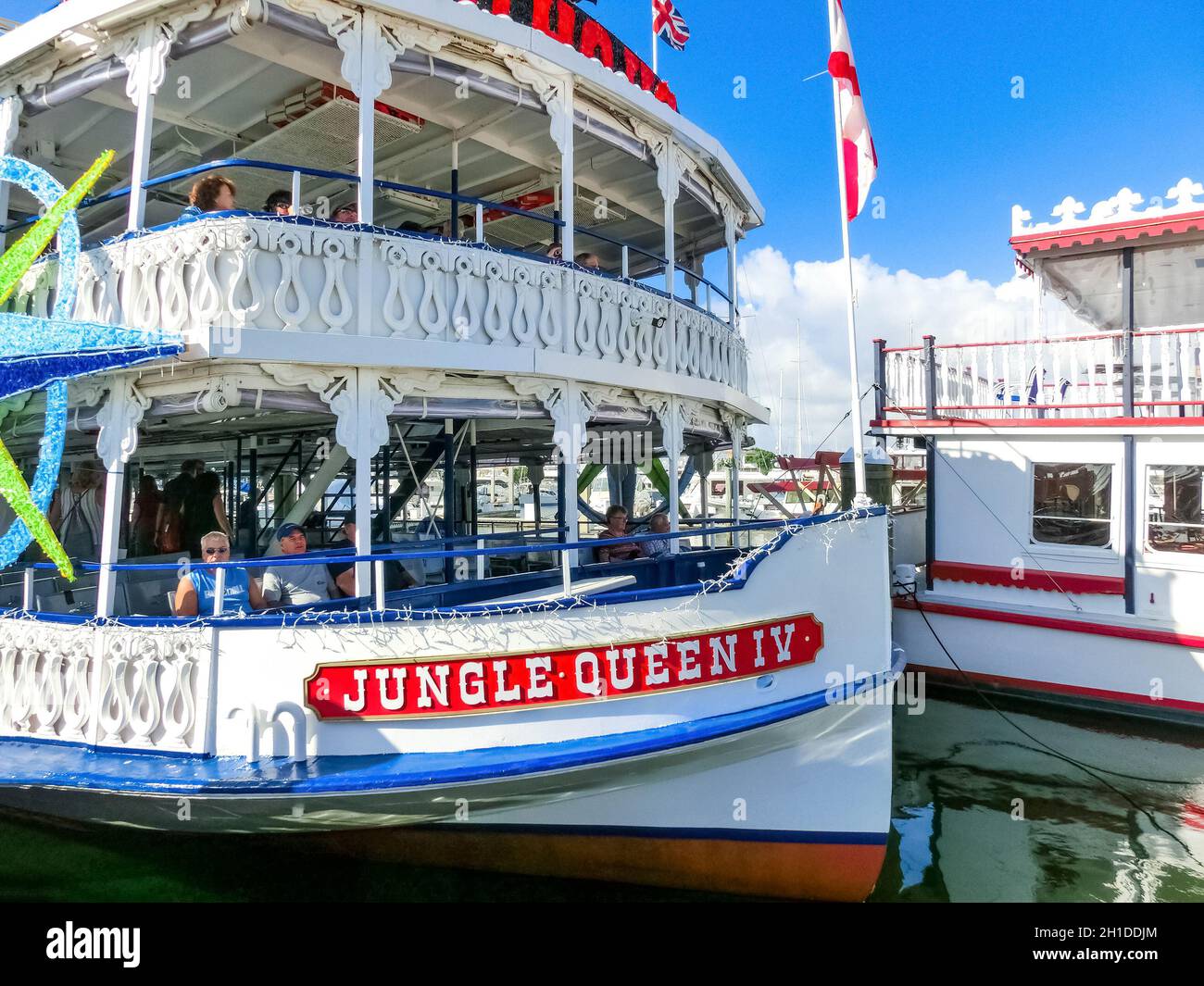 Fort Lauderdale - December 11, 2019: The jungle queen, popular tourist ...