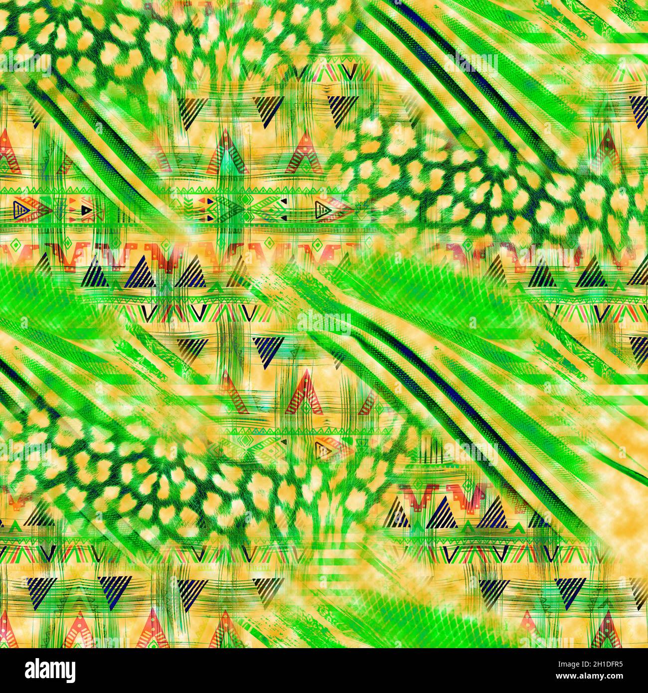Botanical composition abstract background for amazing fabric background ...