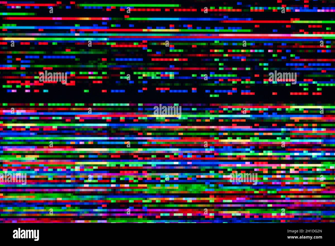 Abstract background of a digital glitch Stock Photo - Alamy