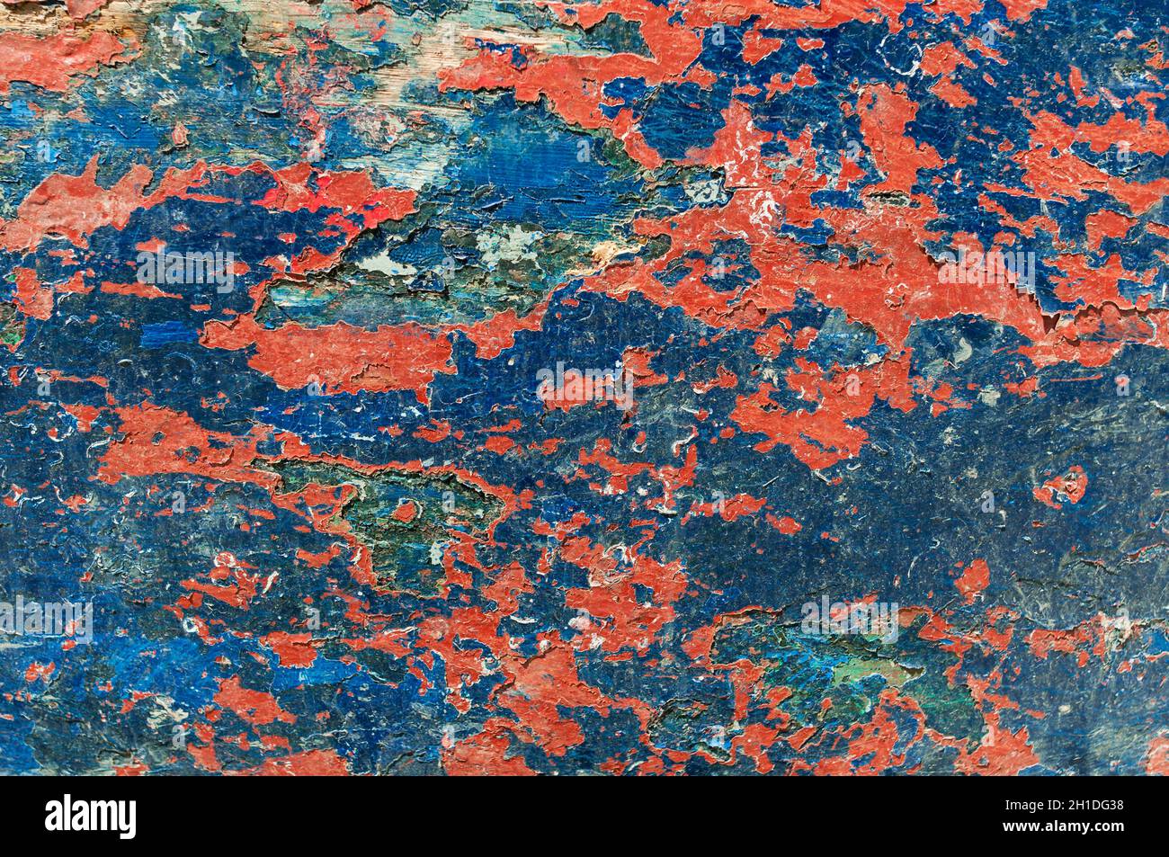 Rustic wood background, texture with weathered layers of paint Stock ...