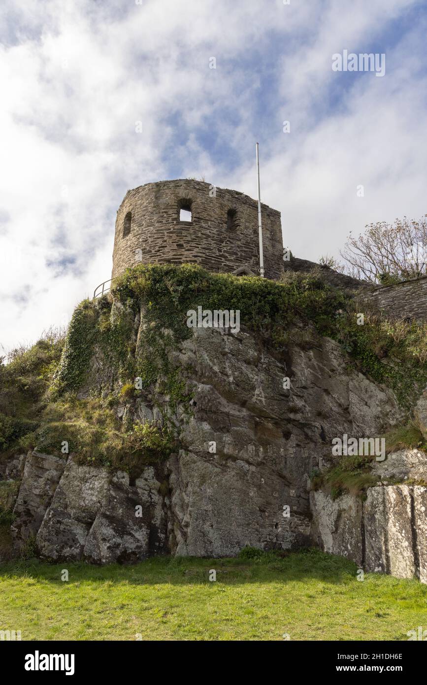 Cornwall castles; St. Catherine's Castle, Fowey Cornwall UK, a 16th ...
