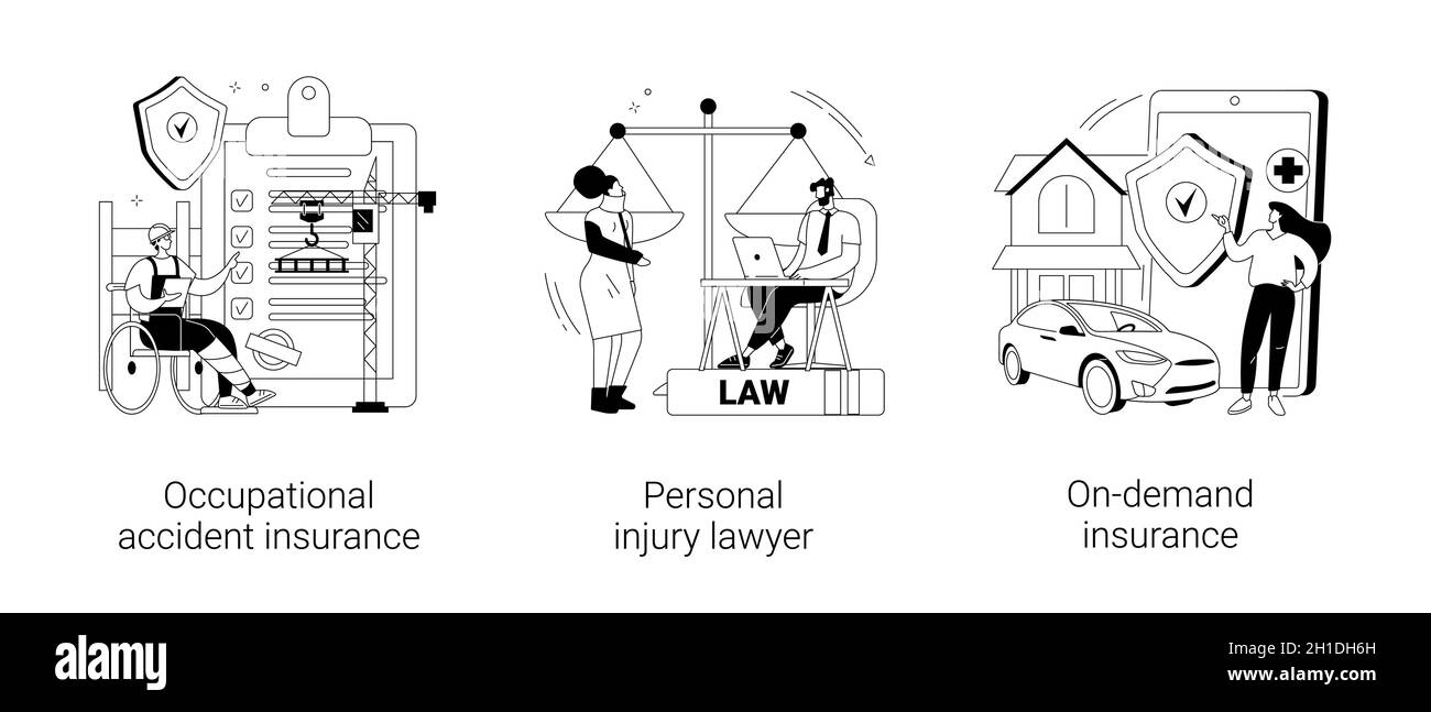 Employee health abstract concept vector illustrations Stock Vector ...