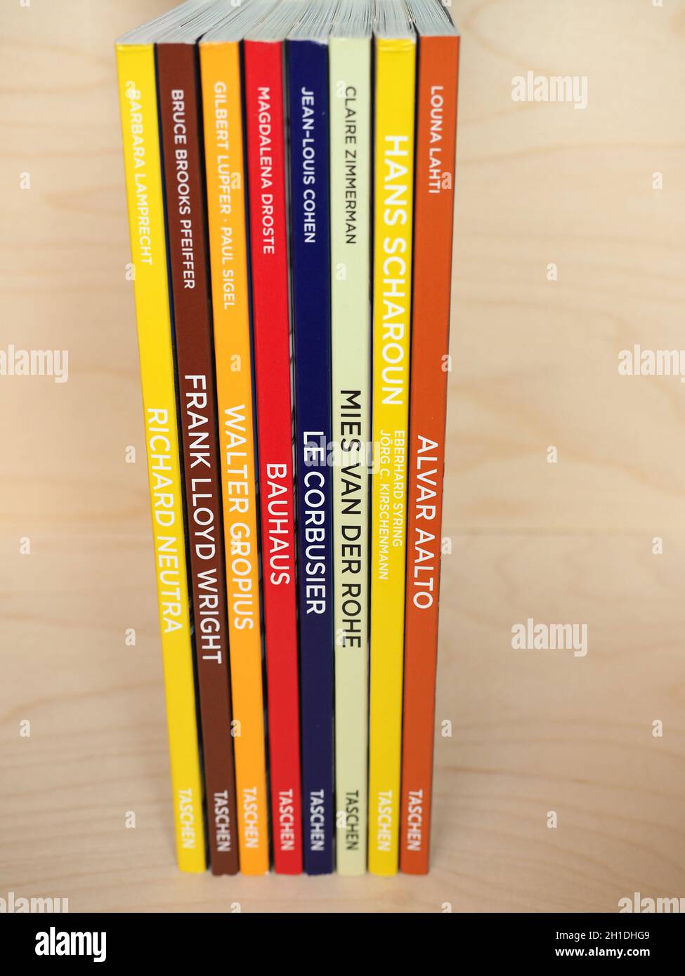 KOELN, GERMANY - CIRCA 2020: Taschen basic architecture series books ...