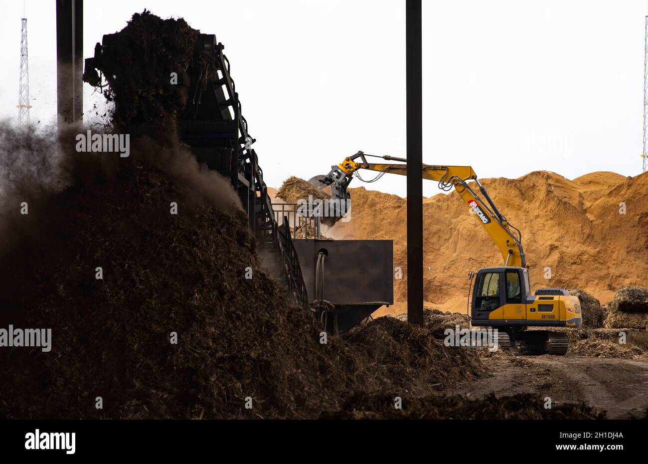 Biomass power plant hi-res stock photography and images - Alamy