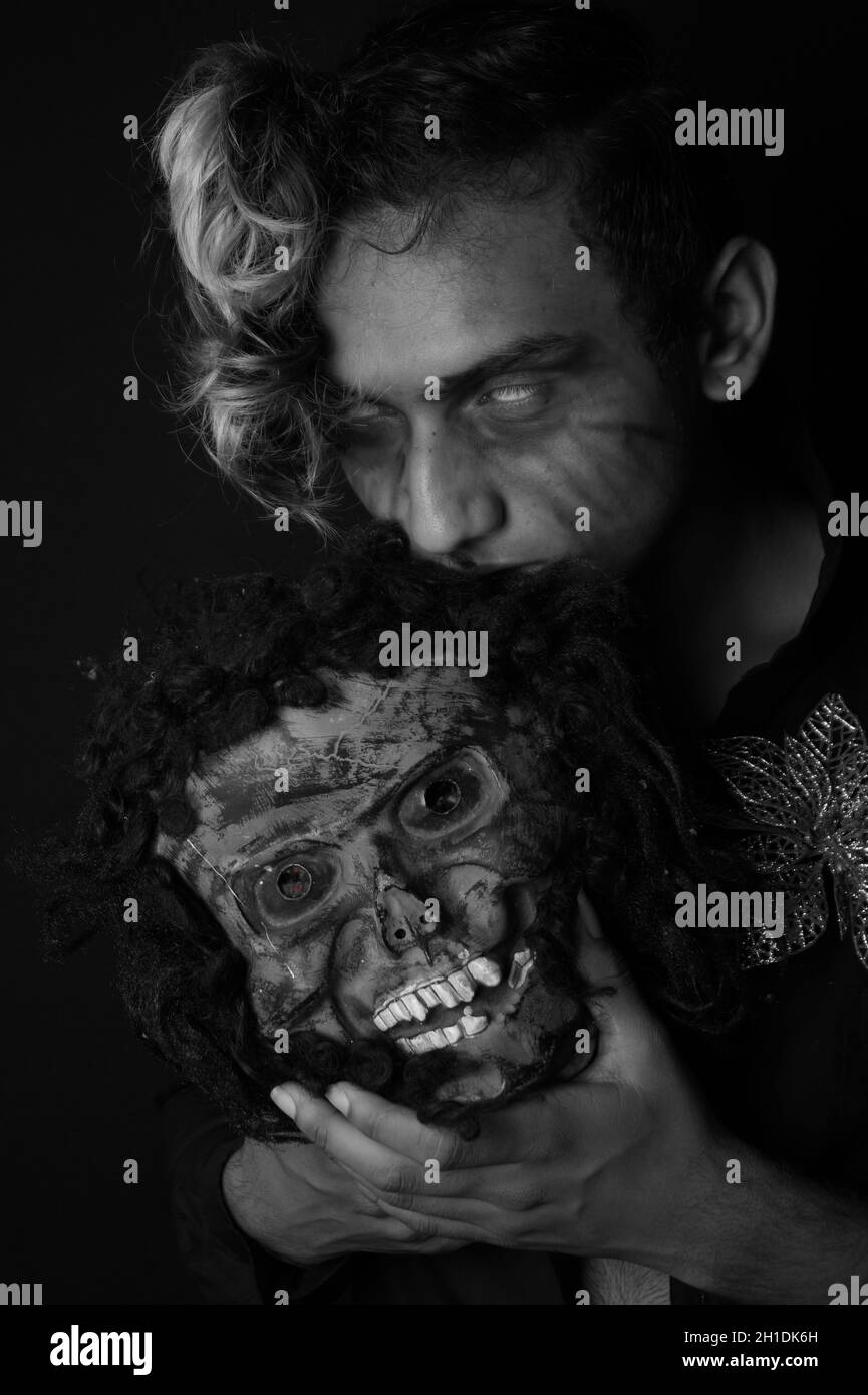 Scary male character hi-res stock photography and images - Alamy