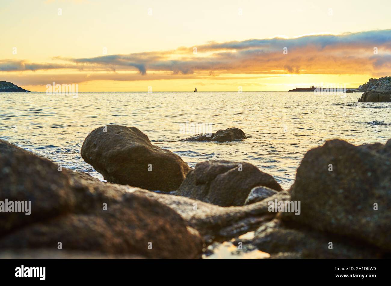 Beach near the sea Stock Photo - Alamy